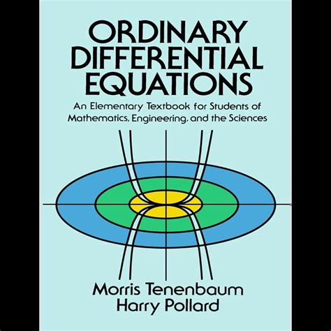 Ordinary Differential Equations Dover Books On Mathematics Math