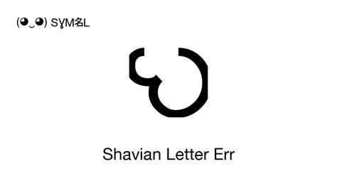 𐑻 Shavian Letter Err 유니코드 번호 U1047b 📖 기호의 의미 알아보기 복사 And 📋 붙여넣기
