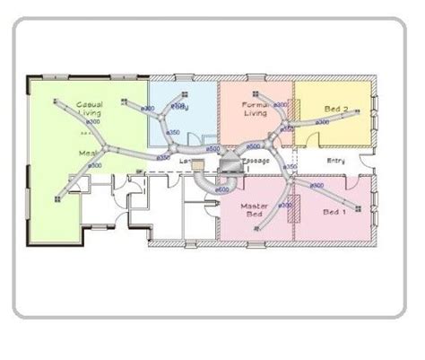 Duct Layout New Duct Installation Mooresville Nc Priority Comfort