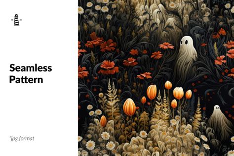 Field Plants Seamless Pattern By North Sea Studio Thehungryjpeg