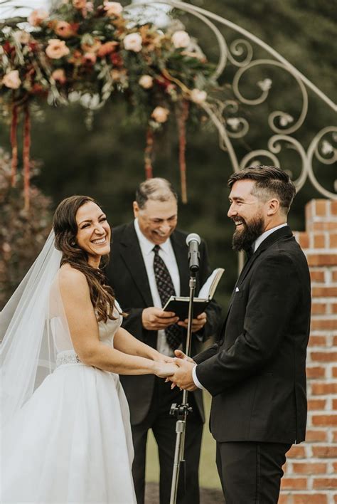 Moody Fall Wedding In A Backyard Burgh Brides