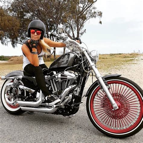 Harley Davidson Girl Bikes At Henry Trethowan Blog