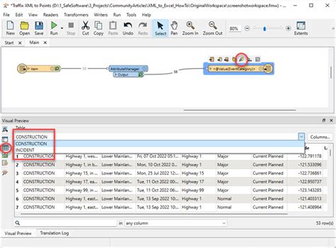 converting rss feed returns from xml to microsoft excel fme support