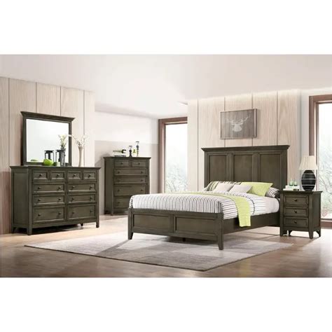 San Mateo Gray Bedroom Set Intercon Furniture
