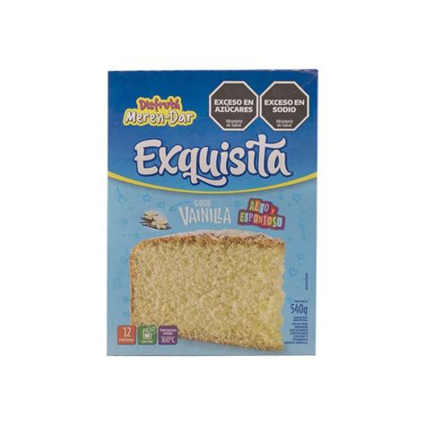 🛒 Bizcochuelo De Vainilla Exquisita 540 Gramos Superseis Online