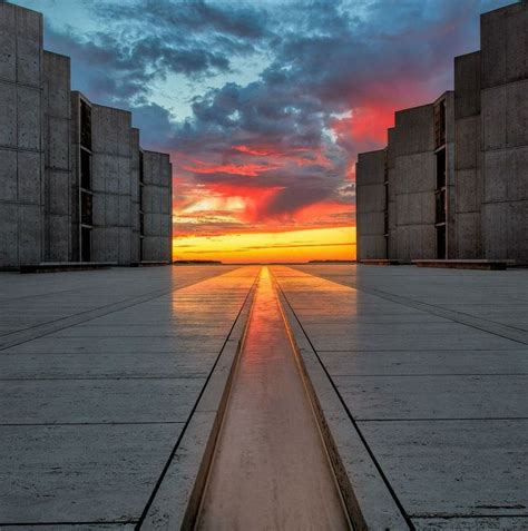 Louis Kahn — Salk Institute 1965 Pics Places To Visit