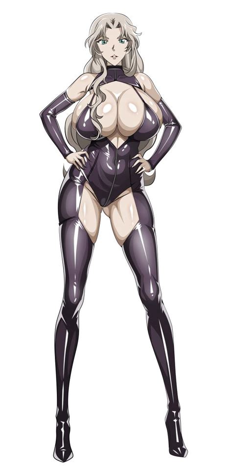 Rule 34 1girls Big Breasts Bodysuit Breasts Cleavage Detective Conan Female Pin Up Silver Hair