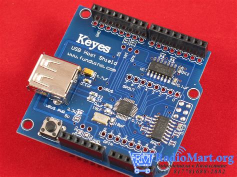 Модуль Xduino Usb Host на Max3421 Radiomartkz Робототехника и Модуль Xduino Usb Host на Max3421 Radiomartkz Робототехника и