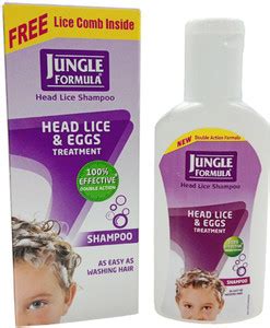 Jungle Formula Head Lice Shampoo Lice Removal Shampoo Head Lice