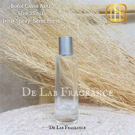 Botol Parfum Cassa 35ml Warna Abu Spray Semi Press Lazada Indonesia