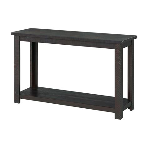 48 Inch Rectangular Wooden Console Table Espresso Overstock