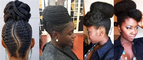 50 Best Natural Updo Hairstyles For Black Women