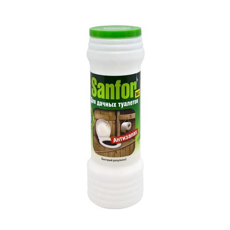 Средство для дачных туалетов Sanfor, 400 г - купить в интернет-магазине ...