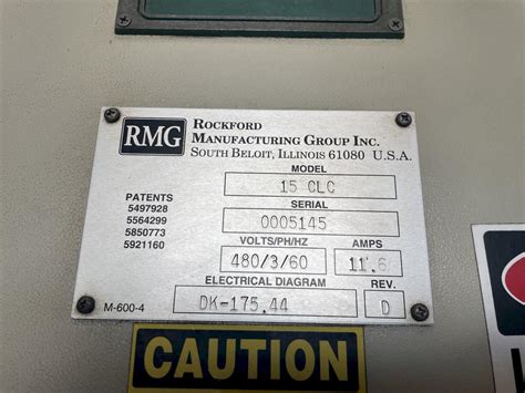 Rmg 15 Clc Wire Straighten And Cut Machine Fh Machinery Inc