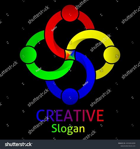 Unity People Logo Symbol Icon Modern Stock Vector Royalty Free Shutterstock