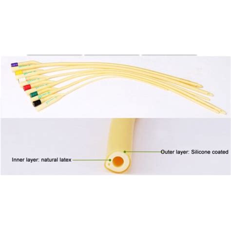 2 Way Silicone Coated Foley Catheter Shopee Philippines