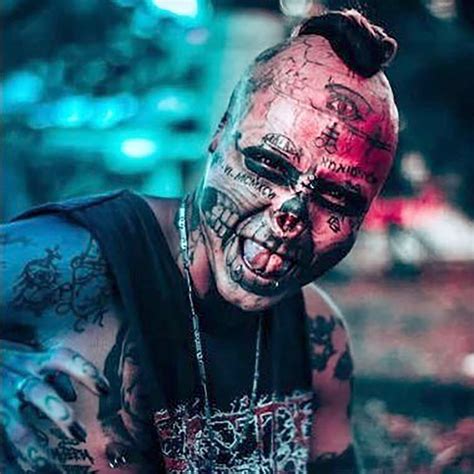 Kalaca Skull Las Impresionantes Cirugías Del Tatuador Que Se Quitó La Nariz Para Parecer