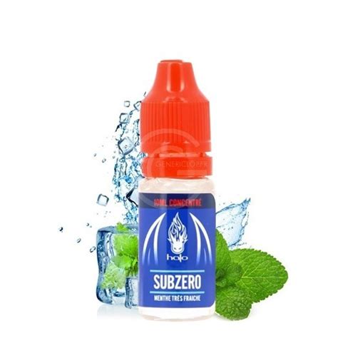 Sub Zero Arôme Concentré Par Halo