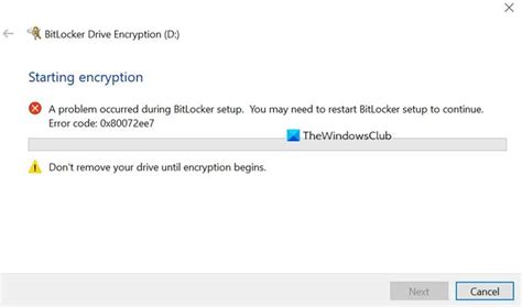 The Data Drive Specified Is Not Set To Automatically Unlock Bitlocker