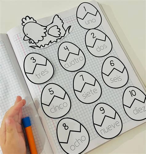 Pin De Maestra Isa Flores En Matemáticas Preescolar Número Hojas