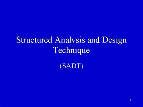 Structured Analysis And Design Technique Lecture 36 1