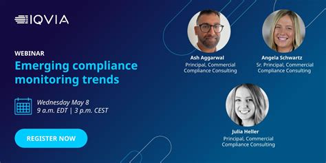 Iqvia Webinar On Compliance Trends Iqvia Posted On The Topic Linkedin