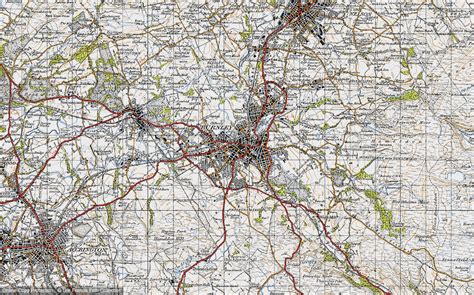 Old Maps Of Burnley Lancashire Francis Frith