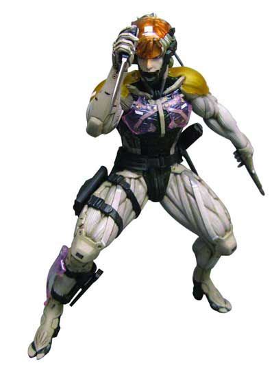 Metal Gear Solid 4 Cyborg Raiden Udf Action Figure Anime Books