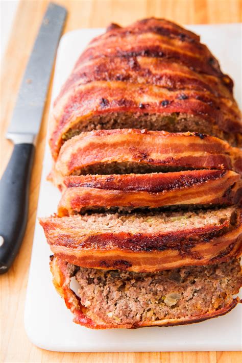 Best Keto Bacon Wrapped Meatloaf Recipe Low Carb Keto Meatloaf