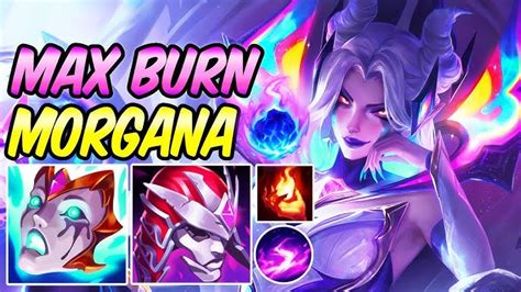 League Of Legends Overwinnende Morgana Splash Art Morgana