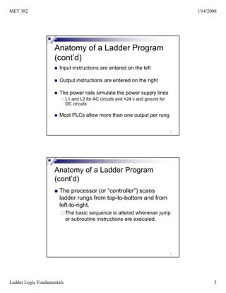 Ladder Logic Fundamentals Plc Tutorial Pdf