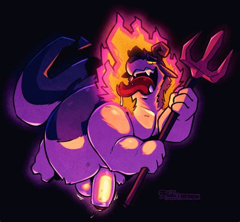 Rule 34 Anthro Balls Biped Black Background Bodily Fluids Erection Forked Tongue Fur