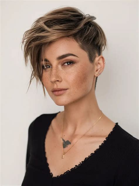 Asymmetrical Pixie 2025 20 Edgy Hairstyles With Undercuts And Bangs