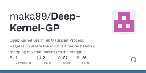 Github Maka89deep Kernel Gp Deep Kernel Learning Gaussian Process