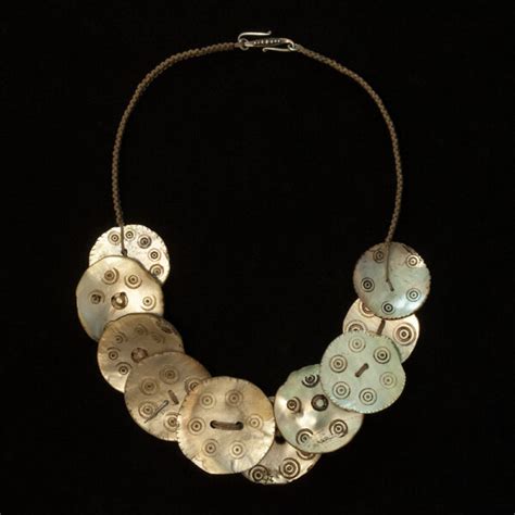 Shell Button Necklace Sold San Francisco Tribal