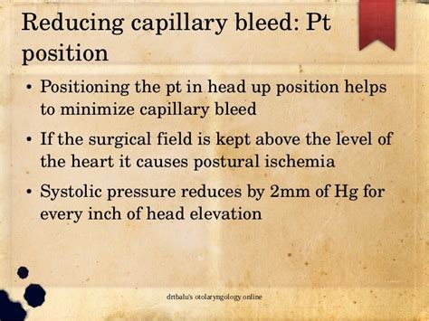 How To Reduce Bleeding During Endoscopic Sinus Surgery