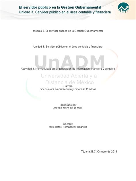 M5 U3 A3 Jamd Analisis Pdf Contabilidad Estado Financiero
