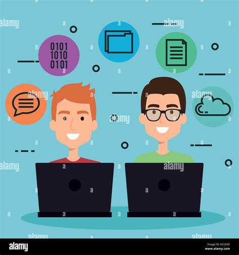 Software Language Programmer Avatar Stock Vector Image And Art Alamy