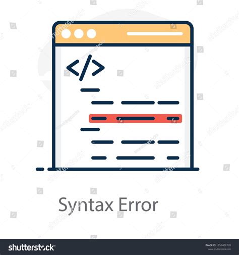Syntax Error Over 95 Royalty Free Licensable Stock Illustrations And Drawings Shutterstock