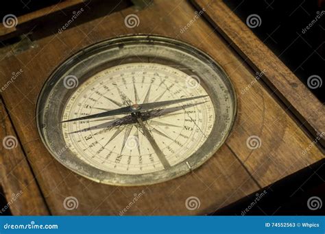 Ancient Compass Stock Image Image Of Grunge Hand Background 74552563