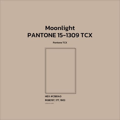 About Pantone 15 1309 Tcx Moonlight Color Color Codes Matching
