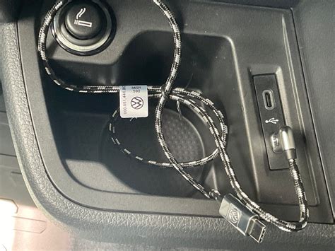 Vw Premium Charging And App Connect Cable Usb C To Usb C 70cm
