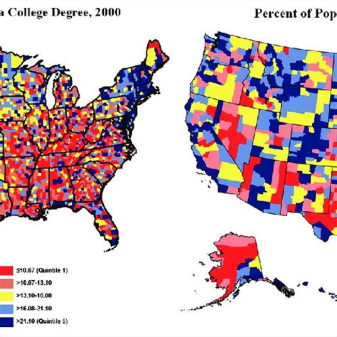 Percentage Of Population Aged ≥25 Years With A College Degree United