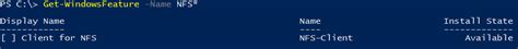 Howto Mount Nfs Share Server 2016 David Papkin