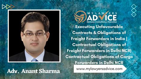 Executing Unfavourable Contracts And Obligations Of Freight Forwarders In India Contractual