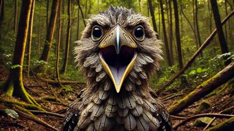 Great Potoo Mouth Open Discover The Secrets Behind This Mysterious Bird
