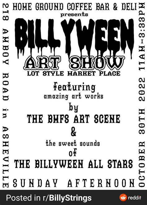 Billy Ween Fan Art Event R Billystrings