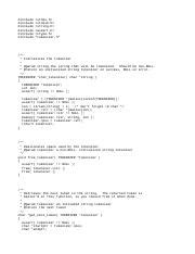 Tokenizer C Include Include Include Include Include Include Stdio H Stdlib H String H