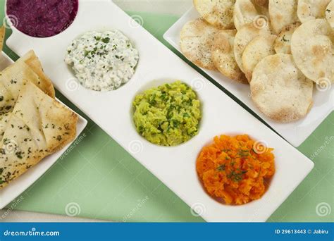 Assorted Dips Stock Image Image Of Food Tasty Snack 29613443