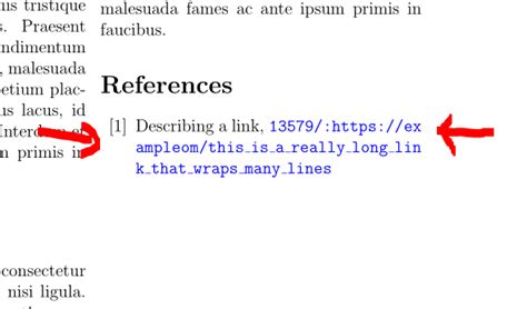 Hyperref How Do I Horizontally Compress Or Unstretch Paragraph Text